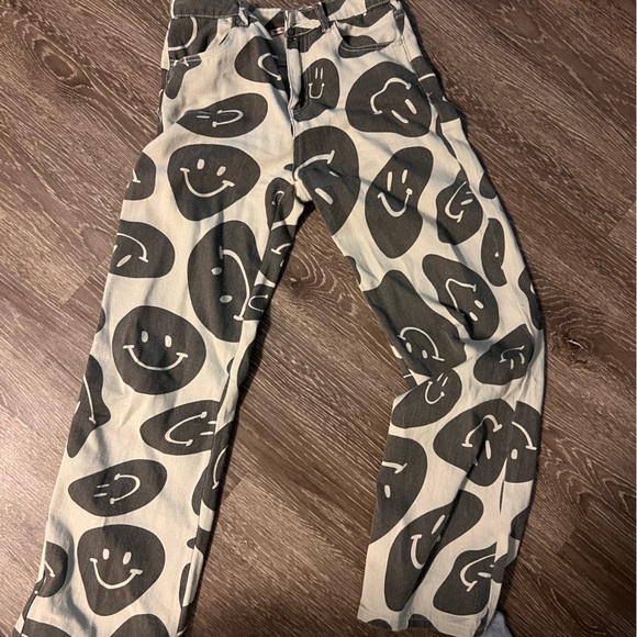 Jeans | Smiley Face Jeans | Poshmark
